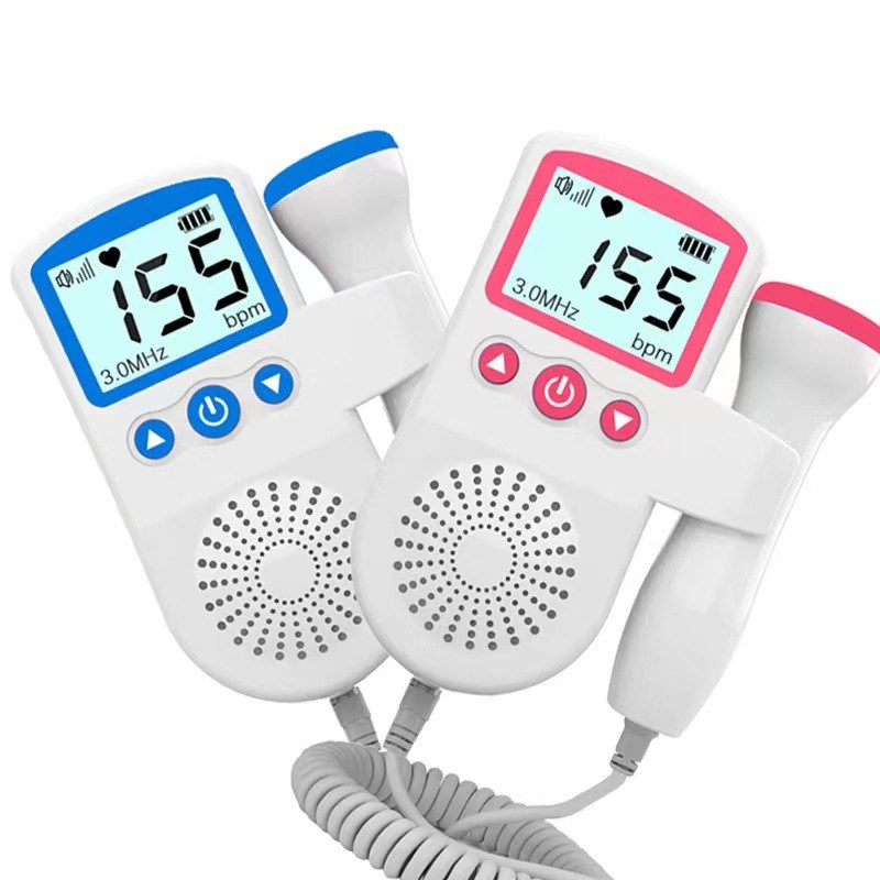 Portable 3MHz Doppler Fetal Pulse Detector Foetal Heart Rate Monitor 180g